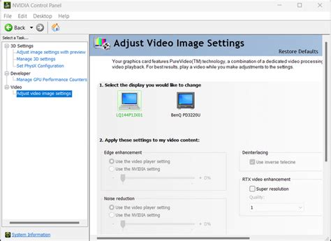 I Want To Enable 10 Bit Color But Display Settings Missing From Nvidia Control Panel Rsurface