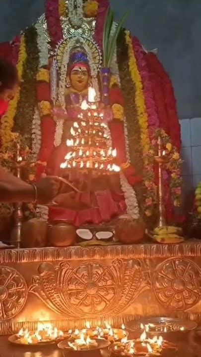 Amman Periyapalayambhavaniamman Deepaarathani Maadurga Alankaram Indiatemple Mahalakshmi