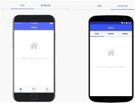 Tabs Tns Create App Name Template Tns Template Drawer Navigation Ng Stack Overflow