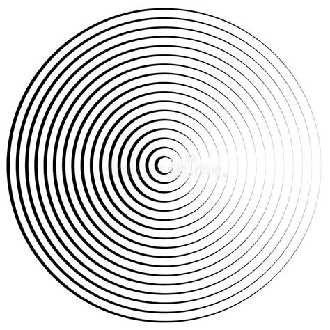 Concentric Circle Elements Backgrounds Abstract Circle Pattern Stock