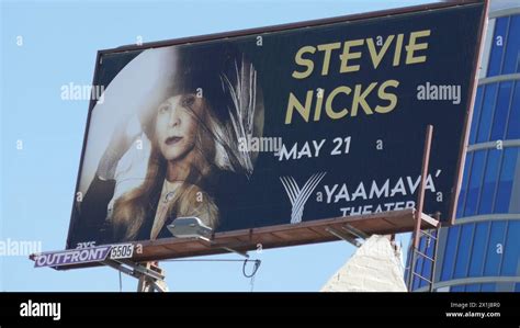Los Angeles California Usa 16th April 2024 Stevie Nicks Yaamava