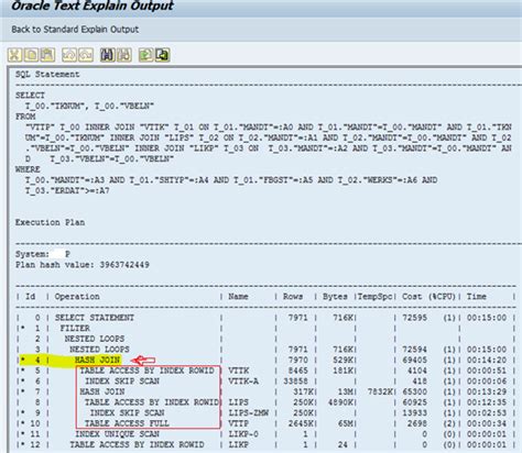 SAP Job Runtime Change And Oracle Execution Plan History SAP Application Performance