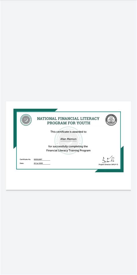 afan memon on linkedin got this certificate from state bank of pakistan ️