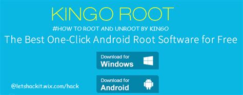 How To Root And Unroot By Kingo App