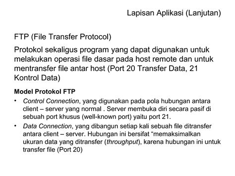 Jaringan Komputer Pertemuan 3 Referensi Model Tcp Ip Ppt