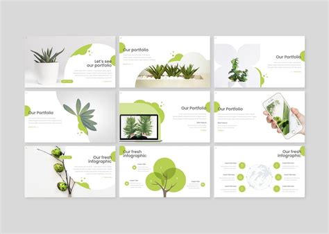 Organic Powerpoint Template Presentation Template 78954