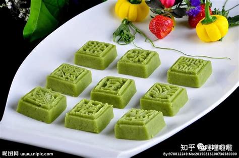 那些年吃过的零食绿豆糕 知乎