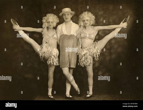 1920s Burlesque Dancer