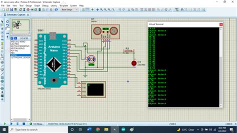 Control Servo Motor With Hc Sr04 Sensor In Arduino Nano Microdigisoft On Tumblr