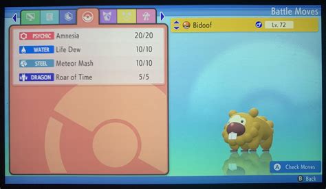 Battle God Bidoof R Pokemonbdsp