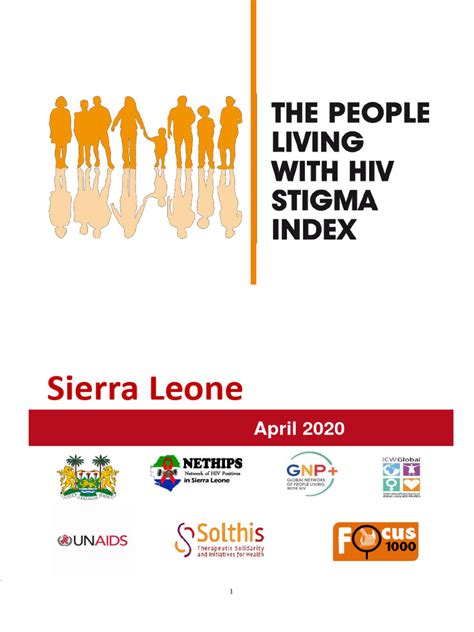 Sierra Leone Stigma Index 2 Final Report For Printing Pdf Hiv Aids Social Stigma