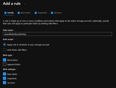 Azure Blob And Azure Lifecycle Management Lukegeeknz