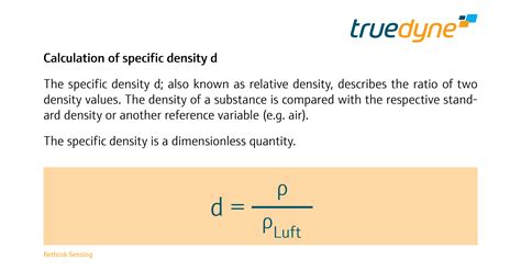 Density Basic Training Part 2 TrueDyne Sensors AG