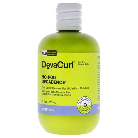 No Poo Decadence By Devacurl For Unisex 12 Oz Cleanser Swimsuits For All