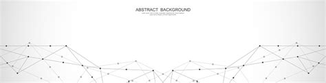추상적인 다각형 배경과 점과 선을 연결하는 웹 사이트 헤더 또는 배너 디자인 글로벌 네트워크 연결 텍스트에 대한 신경질 배경과 공간을 가진 디지털 기술 노드 데이터에 대한