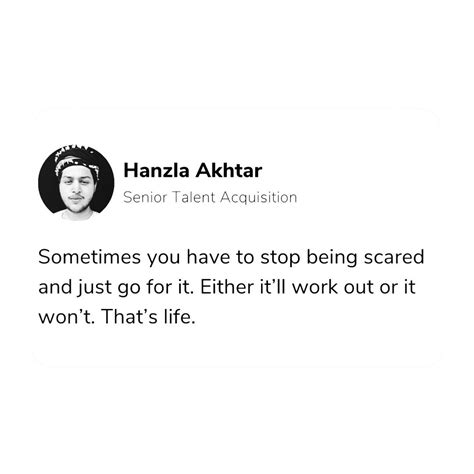 Hanzla Akhtar On Linkedin Thats Life