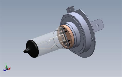 H7灯 SOLIDWORKS 2013 模型图纸免费下载 懒石网