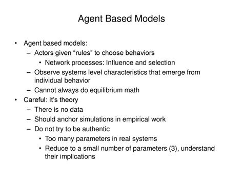 Brief Intro To Agent Based Models With Netlogo Ppt Download