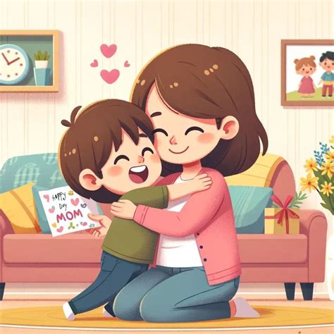 قصة عن عيد الام للاطفال هدية يوسف السحرية في عيد الام مصورة ومكتوبة