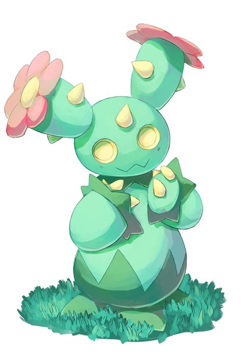 Maractus Pokemon Drawn By Bluescape735 Danbooru