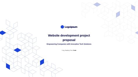 Website Development Project Proposal Template Customize With Ai