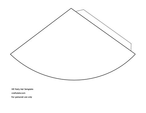 Printable Birthday Hat Template