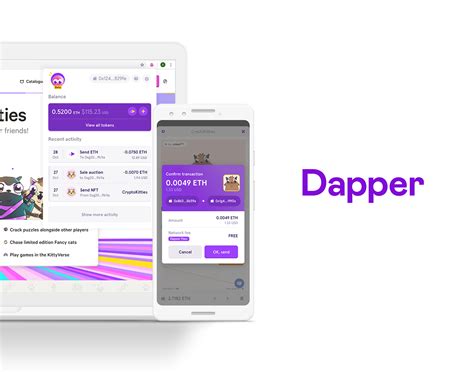 dapper eth wallet behance