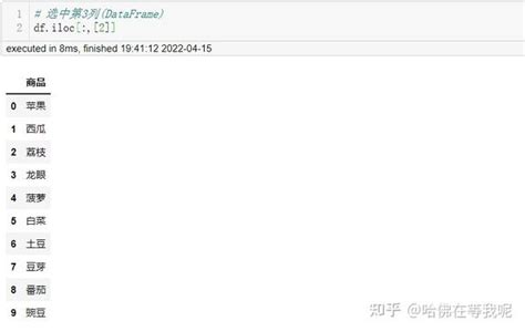 Python笔记数据切片 知乎