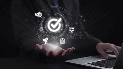 Quality Assurance Key To Certified Product Excellence Uuid Stock Video Video Of Agency