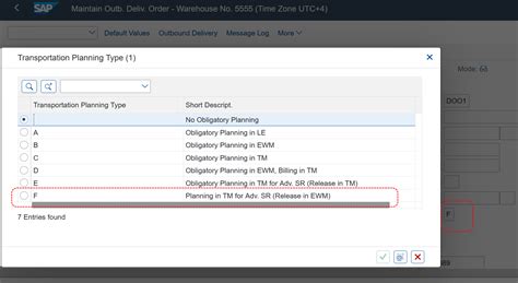 Solved Unable To Distribute Outbound Delivery To Ewm In Sap Community