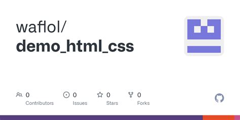 github waflol demo html css