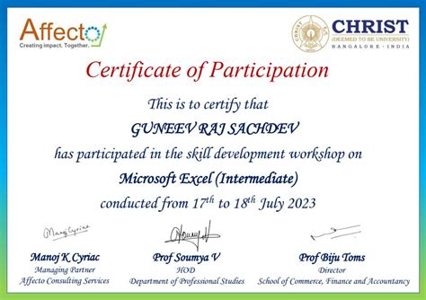 Guneev Raj Sachdev On Linkedin Excelskills Dataanalysis Professionaldevelopment