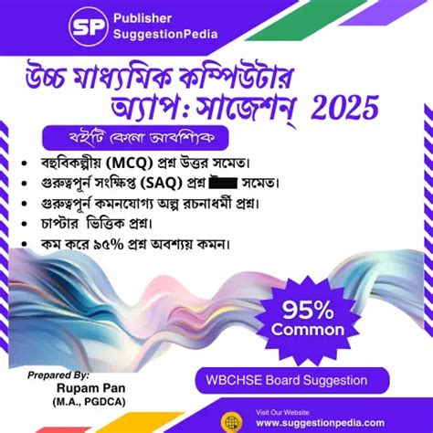 Hs Computer Application Suggestion 2025 Pdf Download 98