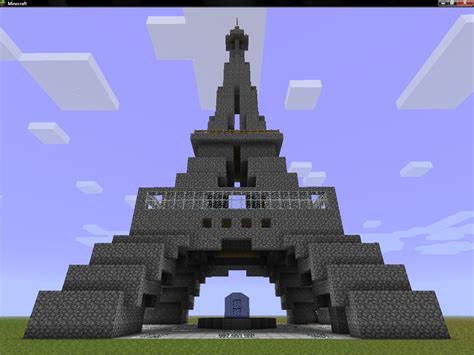 Eiffel Tower Minecraft Map Eiffel Tower Minecraft Map