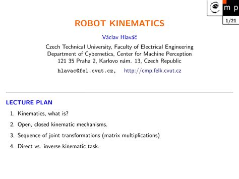 11 Kinematicsrobot Ppt
