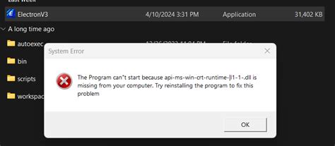 HELP ELECTRON KEEPS HAVING THIS ERROR I EVEN TRIED REINSTALLING R Robloxhackers