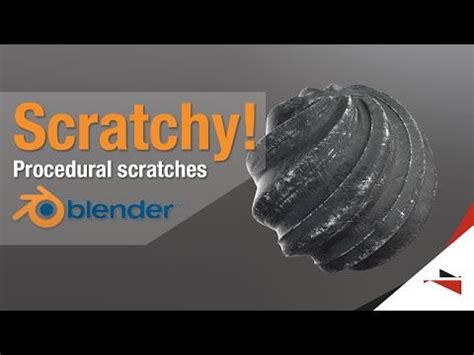 Blender Tutorial Procedural Scratches Blender Tutorial Blender Blender D