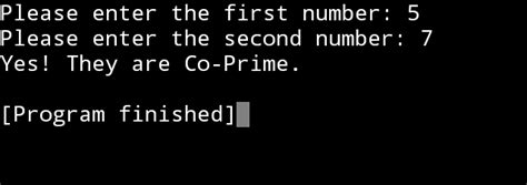 check if two numbers are co prime or not python boicoder
