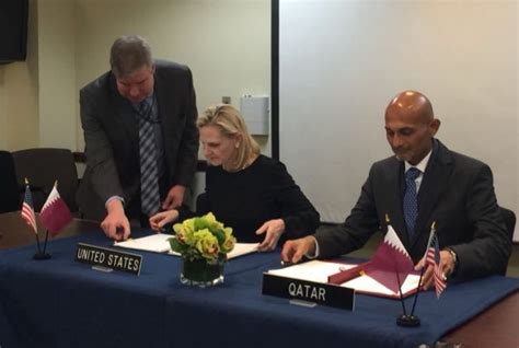 Qatar Us Sign Lois On Cybersecurity Collaboration Platform Ministry Of Transport