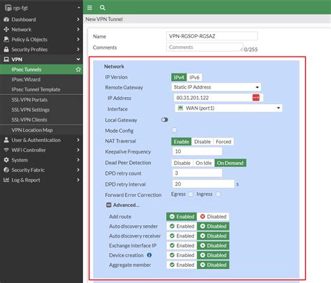 Vpn Site To Site Ipsec Entre Fortigate On Premise Y Fortigate Azure Ragasys Sistemas