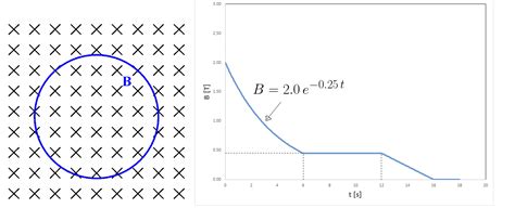 A Circular Loop Of Area M And Resistance R Chegg