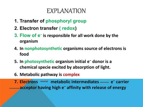 Biological Oxidation And Reduction PPTX