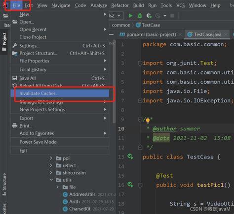 Idea Import导入的类明明存在，却飘红，你可以这样做idea飘红 Csdn博客