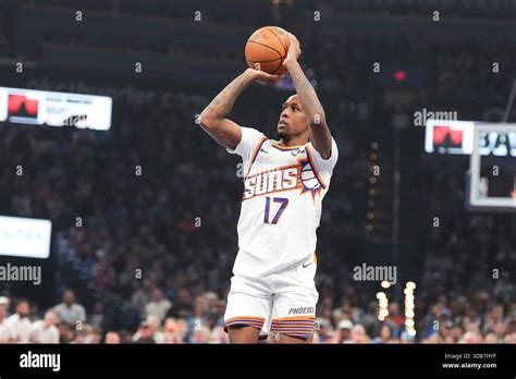 Phoenix Suns Guard Jamaree Bouyea Shoots During The First Half Of An Nba Cup Basketball Game