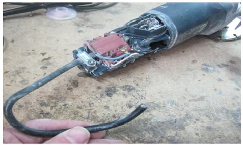 Metal Grinder With Intermittent Issue Repaired And Maintained Electronics Repair And