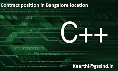 Keerthi P On Linkedin C Cplusplus