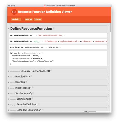 Resourcefunctiondefinitionviewer Wolfram Function Repository