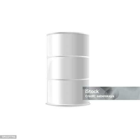 금속 알루미늄 배럴 컨테이너 템플릿 현실적인 벡터 일러스트 레이 션 절연 배럴에 대한 스톡 벡터 아트 및 기타 이미지 배럴
