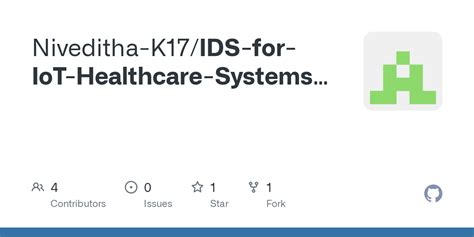 Github Niveditha K17 Ids For Iot Healthcare Systems With Federated