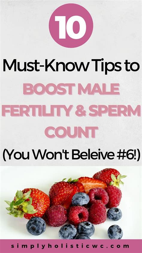 The Ultimate Guide To Boosting Male Fertility Take Charge With These